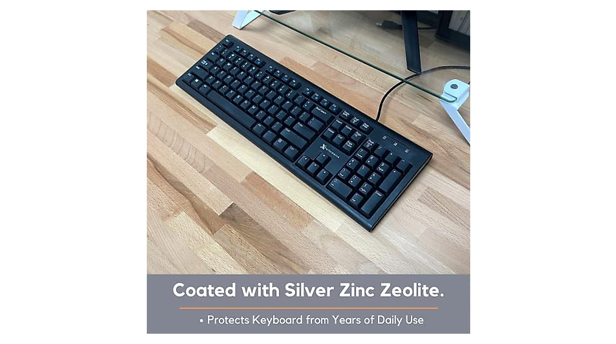 X9 Performance Wired Keyboard - USB Computer Keyboard Wired, Coated ...