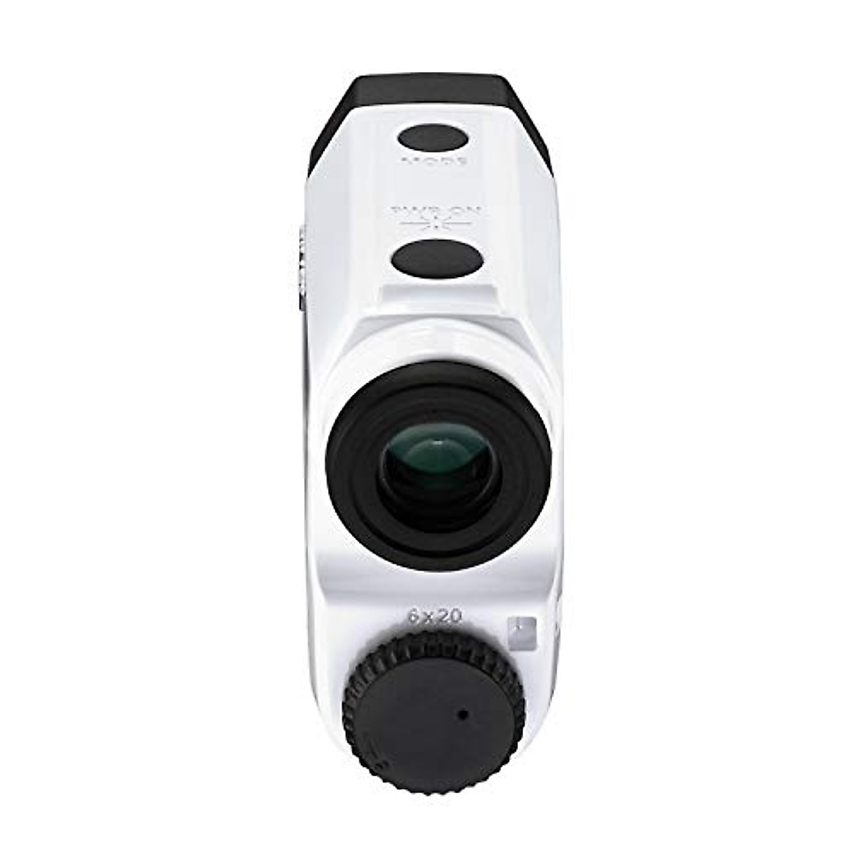 Nikon Coolshot 20i GII Golf Laser Slope Rangefinder, Standard Version White with yellow trim, Medium