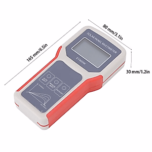 Solar Panel Tester, EY800W with Ultra Clear LCD MPPT Multimeter Open Circuit Voltage Troubleshooting for Photovoltaic Panel