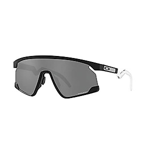 Oakley Unisex Sunglasses Matte Black Frame, Prizm Black Lenses, 39MM