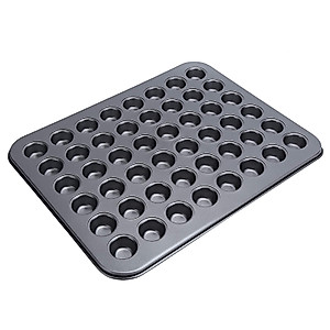 Fdit Bakeware Cupcake And Muffin Pan 48Cup NonStick Mini Round Cupcake Pan Tray Baking Mould Bakeware Cooking Accessory Make Complete And Beautiful Cakes