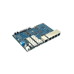 Banana Pi BPI-R3 Wi-Fi 6 OpenSource Wireless Dual-Band OpenWRT Router Board with MediaTek MT7986(Filogic 830),Support 5X GbE and 2X 2.5GbE SFP