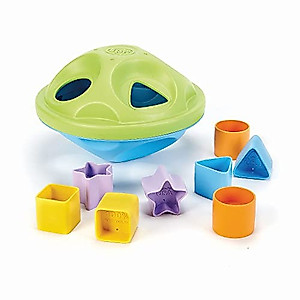 Green Toys Shape Sorter for 6 months +, Green/Blue
