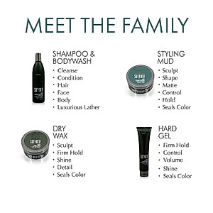 Surface Hair Men Shampoo and Body Wash, 10 oz