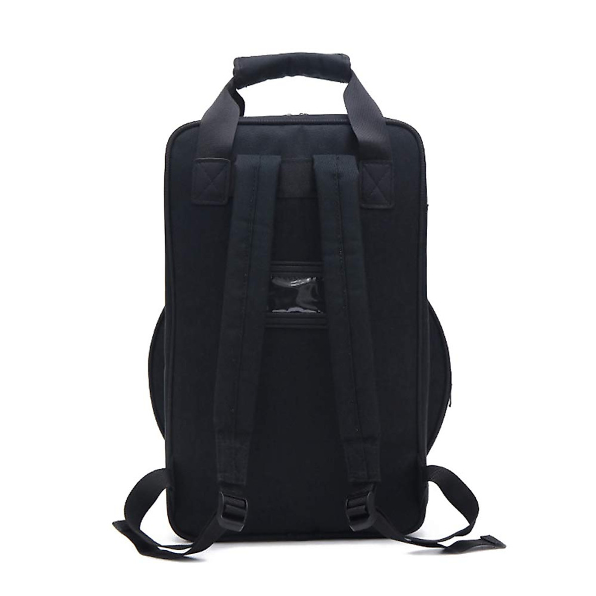 MoonEmbassy Silent Drum Pad Bag for 12 Inch,Drum Practice Pad Bag,Waterproof,with Adjustable Dual Straps Dumb Drum Practice Pad Bag