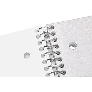 Office Depot® Brand Stellar Poly Notebook, 8" x 11", College Ruled, 200 Pages (100 Sheets), White
