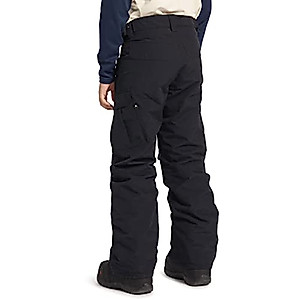 Burton Boys' Exile Cargo Snow Pant, True Black W20, Medium