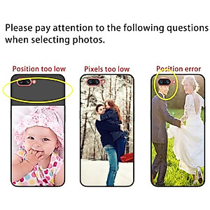Styletify Custom Phone Case for Oppo Reno 6 Pro 5G,Multi-Picture Collages Personalized Photo Text Case Anti-Scratch Drop Proof Protective Cover Black Soft Candy Case Customized Gift Birthday Xmas J