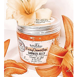 Bella & Bear Fizzy Clementine Shower Jelly, Vegan, Cruelty Free, Teen Girl Gifts 6.7oz