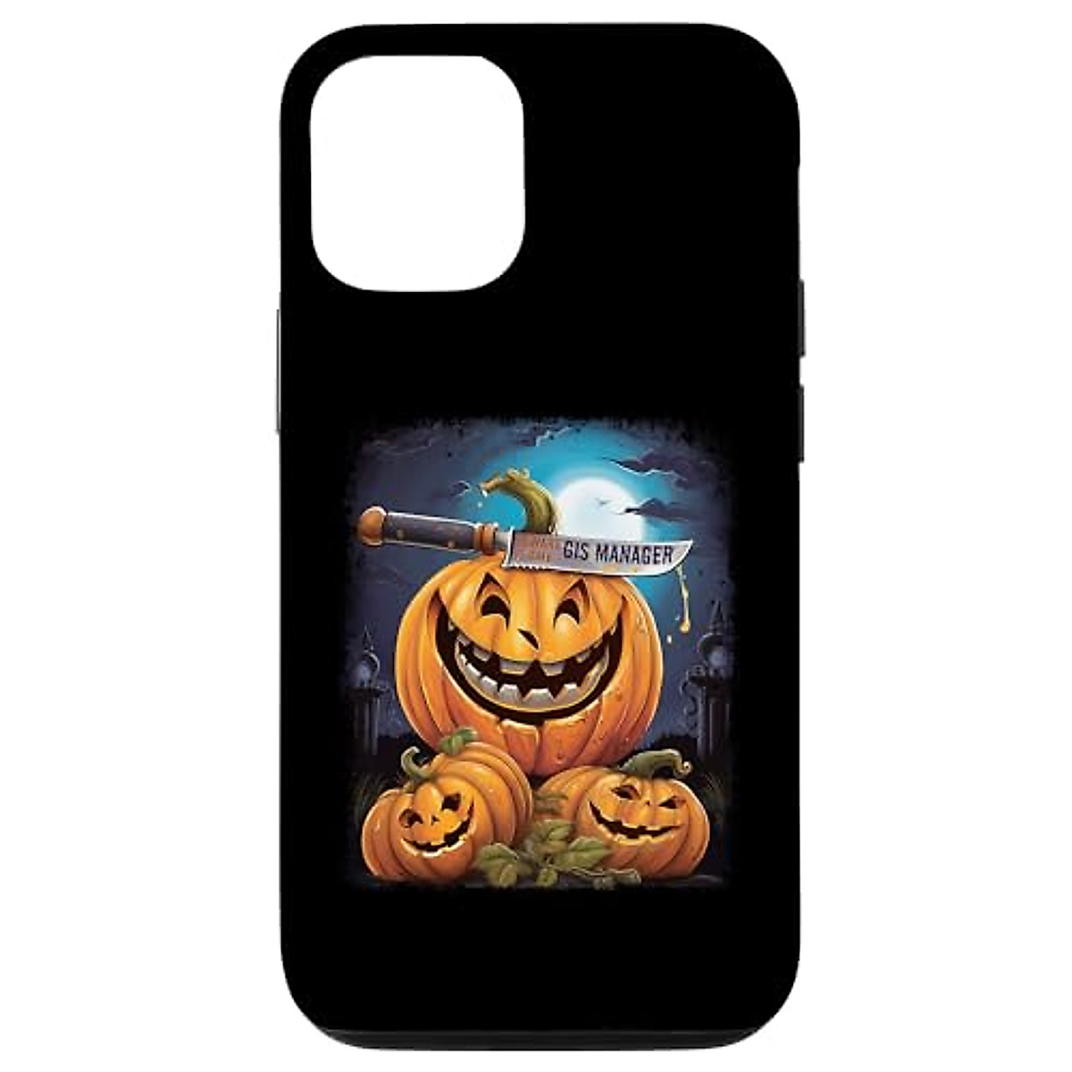 iPhone 13 GIS Manager Funny Halloween Fun Pun Spooky Case