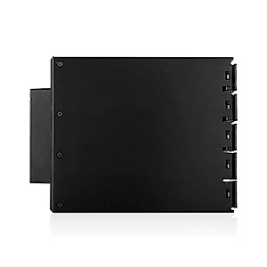 ISTAR BPN-DE350HD-BLACK Trayless 3X 5.25 to 5X 3.5 12Gb/s HDD Hot-swap Rack