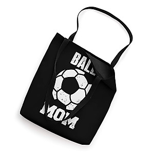 Ball Mom Funny Soccer Mom Tote Bag