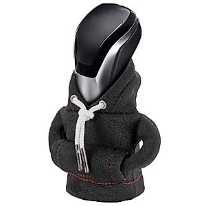 Gear Shift Hoodie, Gear Shift Cover, Universal Car Shift Knob Hoodie, Mini Hoodie for Car Shifter, Automotive Interior Cute Gadgets, Car Accessories and Decorations