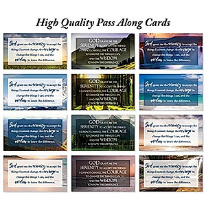 JBH Creations Serenity Prayer Cards - Pack of 48