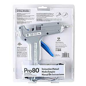 Adhesive Technologies 0114M AdTech Pro 80 Hot Glue Gun for Crafting and Home Improvement | 8X the Power | Bonus Nozzle Tips | Stands Up on Its Own | Item #0114