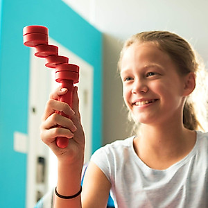 TrueBalance Coordination Game Balance Toy For Adults and Kids | Improves Fine Motor Skills (Mini Blue)