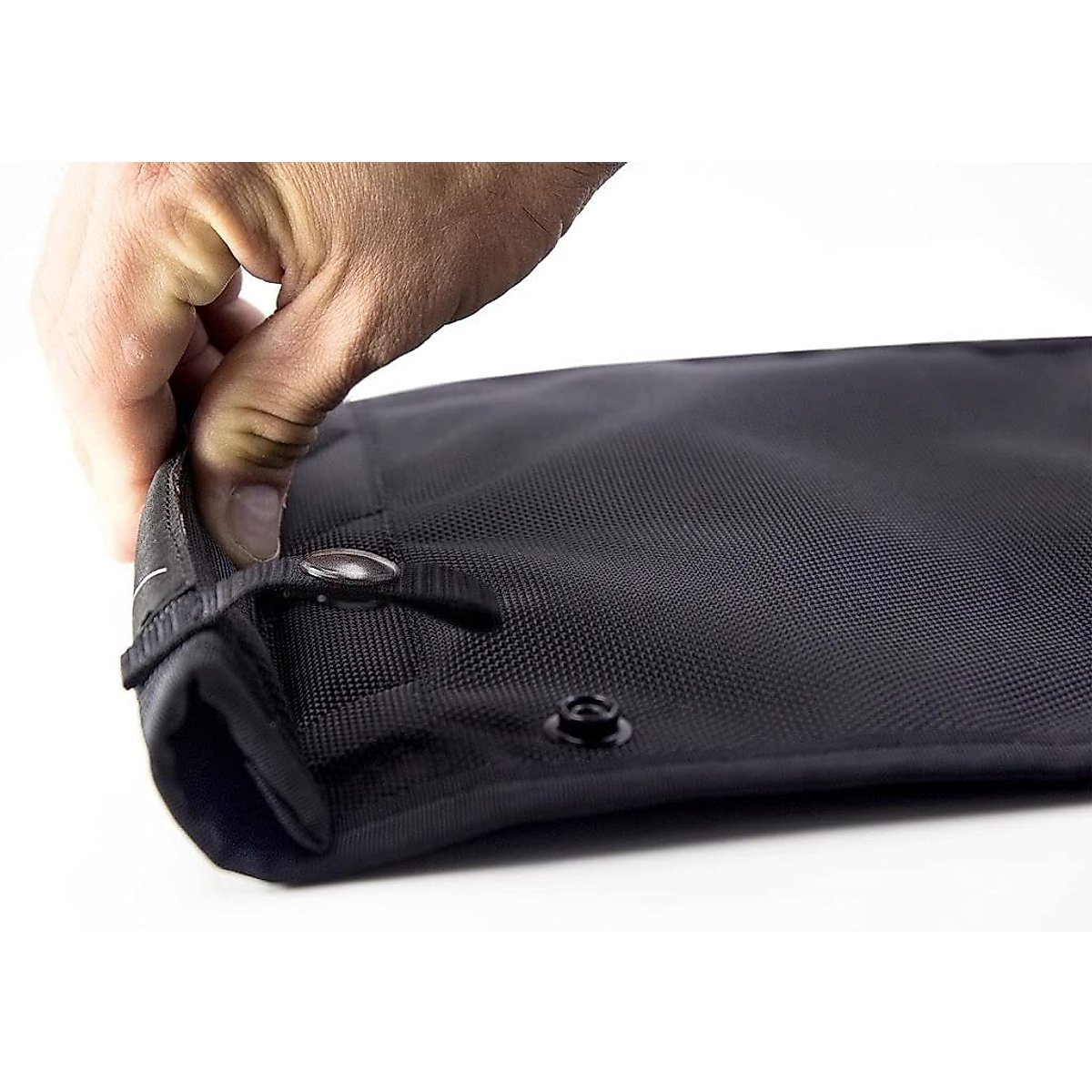 Mission Darkness NeoLok Non-Window Faraday Bag for Tablets (+ Secure Magnetic Closure) // Device Shielding for Law Enforcement & Military, Data Security, Anti-Hacking & Anti-Tracking Assurance