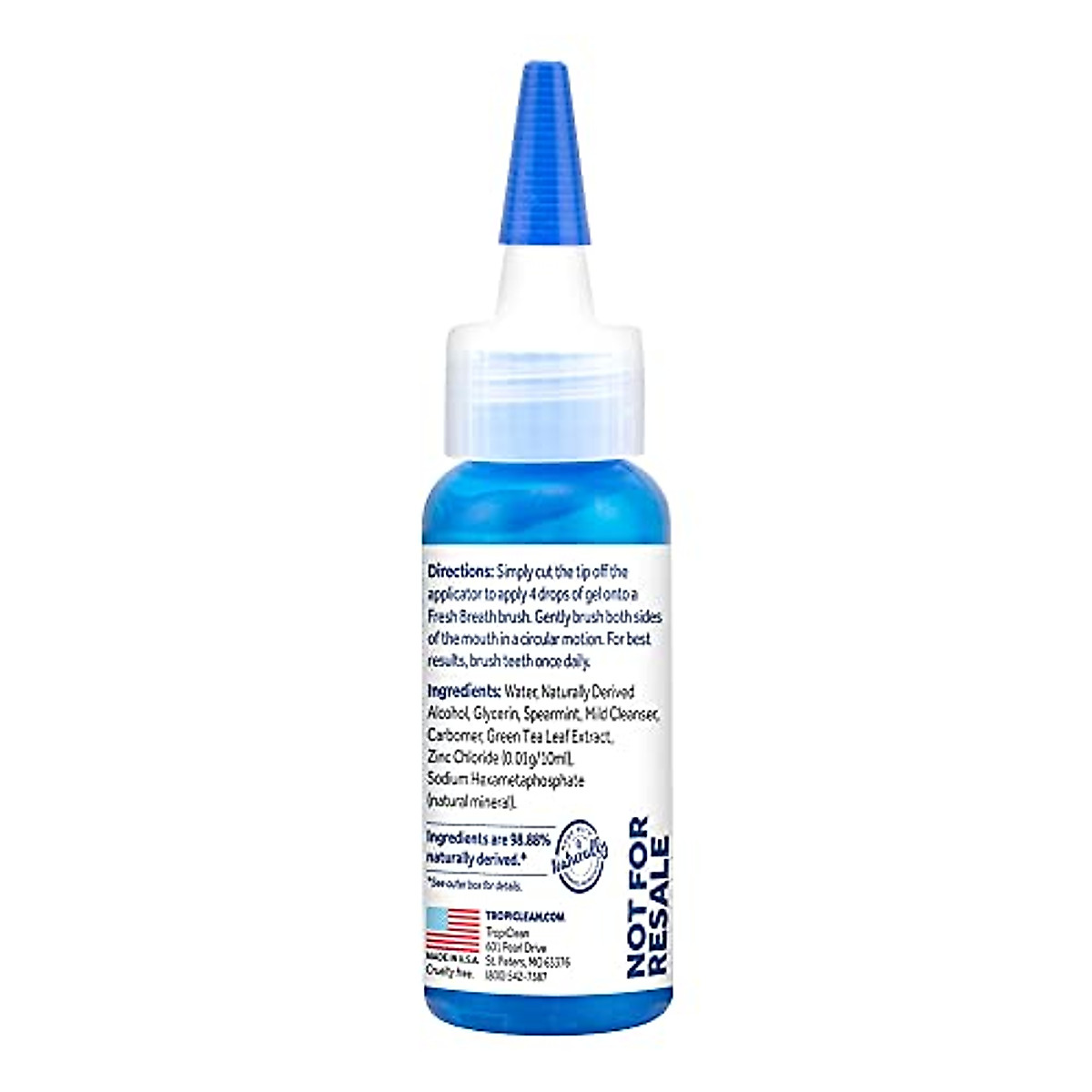 Fresh Breath Certified Wellness Collection Vet Strength Oral Care Kit for Large Dogs - Removes Plaque & Tartar - Freshens Bad Dog Breath - Teeth Cleaning Kit