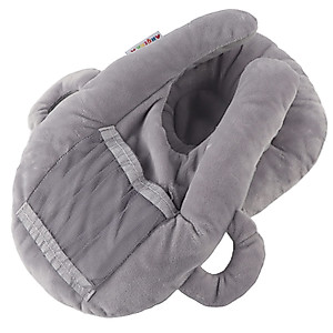 for Breastfeeding, Infant Baby Nursing Cushion Breastfeeding Pillow for Mom and Baby Multifunction Cute Cartoon Baby Pillow (gray)