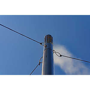 FIREHIKING Stove Pipe Spark Arrestor Chimney Rain Cap for 2.36inch/6cm Stainless Steel Stovepipe