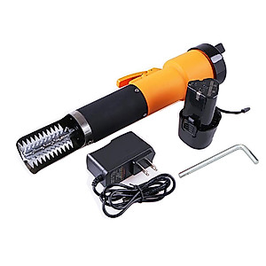 Speder Electric Fish Scaler Fish Scale Remover Scraper Cleaner Cordless Portable Waterproof Tool Built with Powerful Motor and Replaceable Rechargeable Battery for Fish