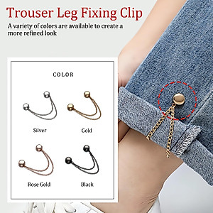 Multi-Function Magnetic Clothing Clips, Magnetic Shirt Clips for Women Clothing, T-Shirt Shortening Magnetic Closure for Cinch T-Shirt Hems, Collar, Pants Hems (8 Pack)