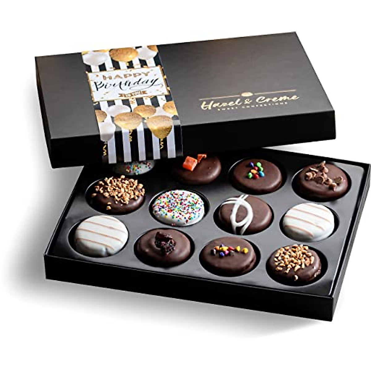 Birthday Cookies - Happy Birthday Cookie Gift Basket - Gourmet Gift Boxes For Women/Men - Birthday Treats for Him/Her