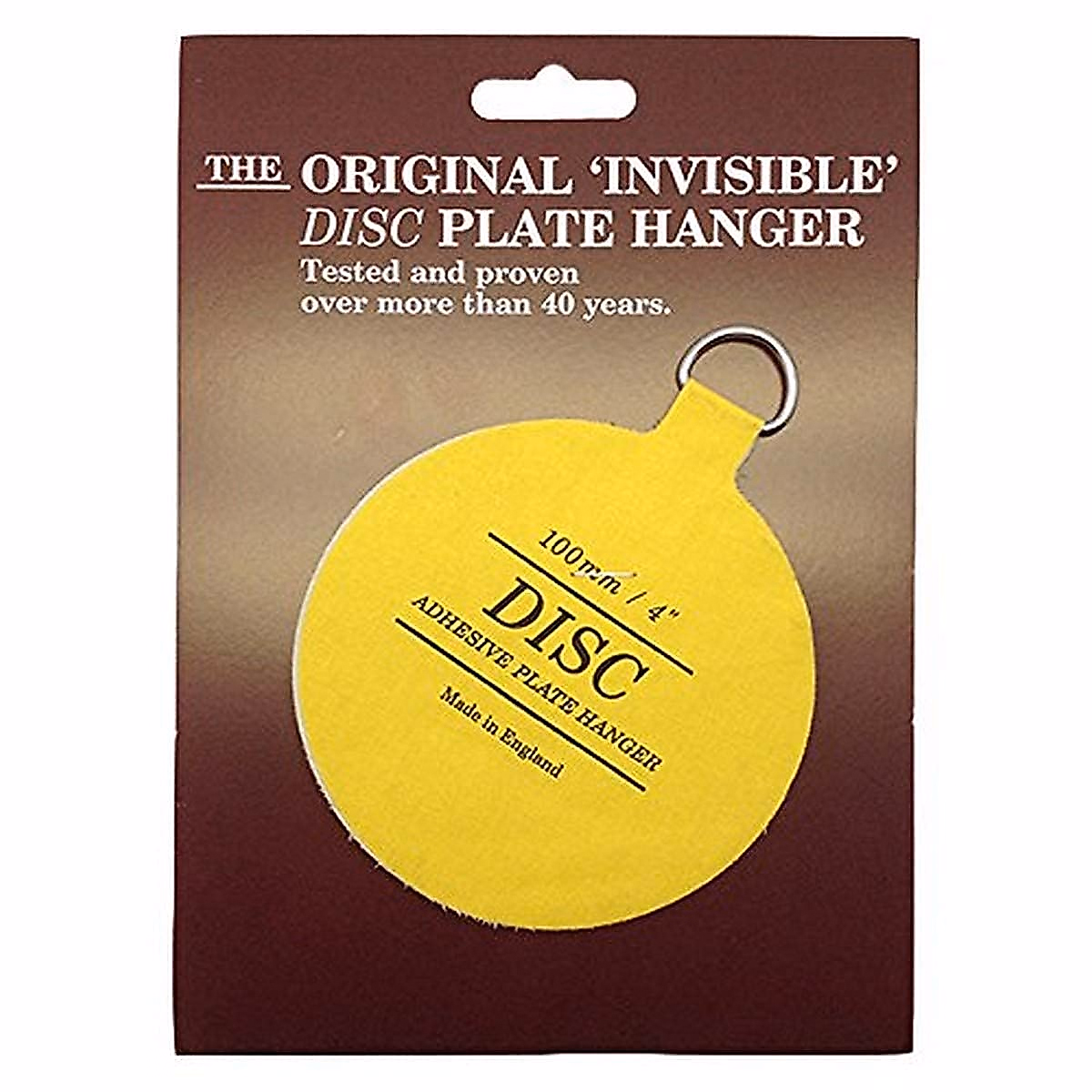 Flatiron Disc Invisible Plate Hanger, 4-Inch - SET 2