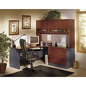 Bush Business Furniture Series C 72W 4 Door Hutch in Hansen Cherry