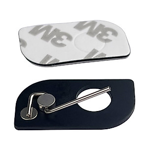 - QI HUO JU - 4Pcs Recurve Bow Arrow Rest Archery Magnetic Arrow Rest Adhesive Back Stick on Arrow Rest Right and Left Hand for Recurve Bow Hunting Targeting (Left Hand)