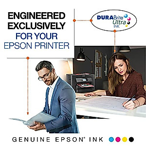 EPSON T786 DURABrite Ultra -Ink High Capacity Yellow -Cartridge (T786XL420-S) for Select Epson Workforce Printers