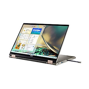 Acer Spin 5 Intel Evo Convertible Laptop | 14" 2560 x 1600 IPS Touch (425nit & 100% sRGB) | Intel Core i7-1260P | 16GB LPDDR5 | 1TB SSD | Killer WiFi 6E | Active Stylus | Windows 11 | SP514-51N-70LZ