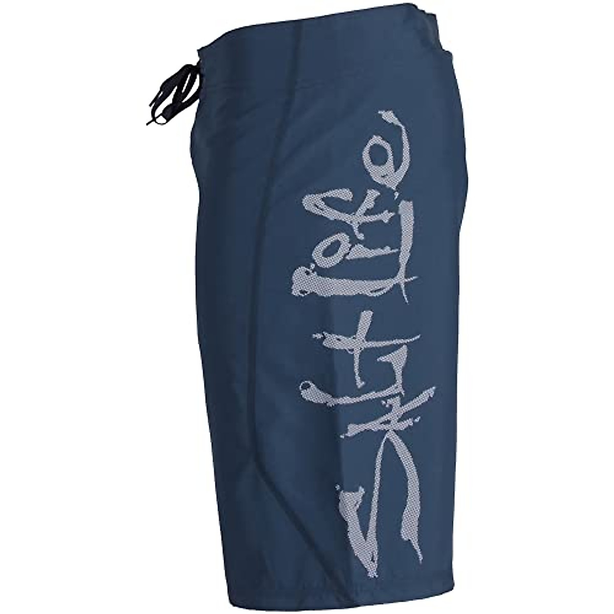 Salt Life Mens Stealth Bomerz Boardshort, Washed Navy, 32