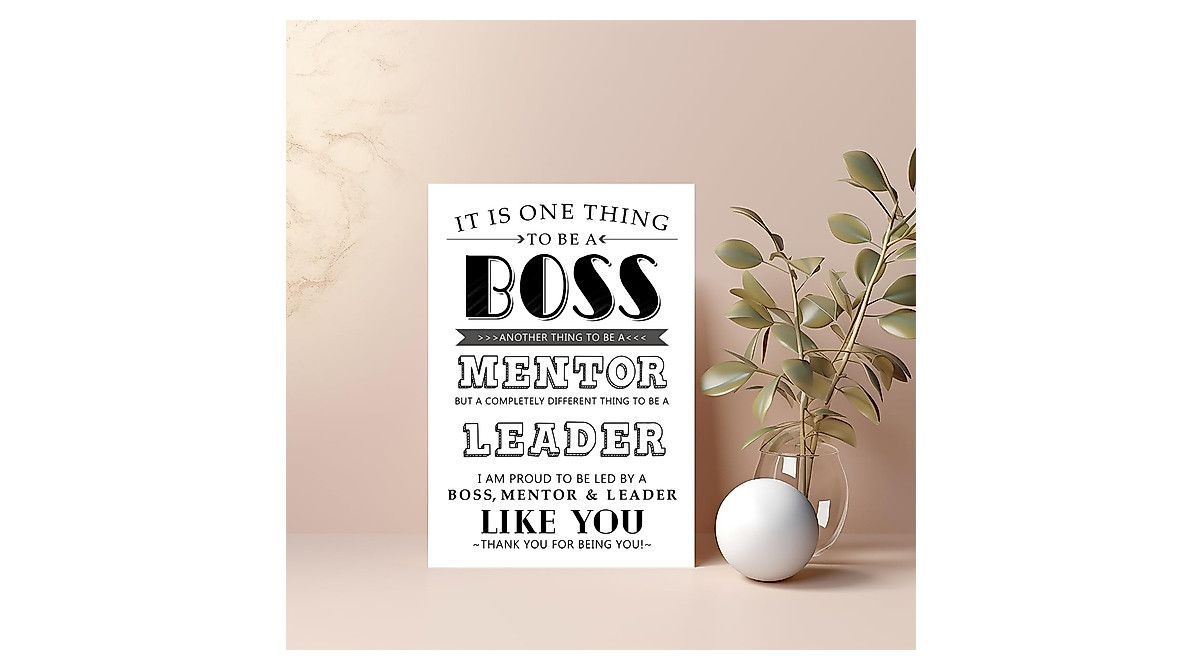 Funny Boss Birthday Card - Perfect Appreciation Gift for Boss