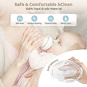 Breast Pump - Wearable Electric Low Noise Breast Pump, Rechargeable Portable Breast Pump with 2 Modes & 9 Levels, LCD Display Memory Function and Can Be Worn in-Bra, 24mm Flange
