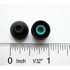 12 pcs (M) Medium Hybrid Replacement Set Earbuds Eartips Compatible with Sony XBA, MDR and DR Series in-Ear Earphone Headsets