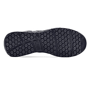 Shoes for Crews Men's Stride Sneaker, Black, 16