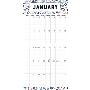 Willow Creek Press Family Planner Monthly 2024 Wall Calendar (12" x 12")