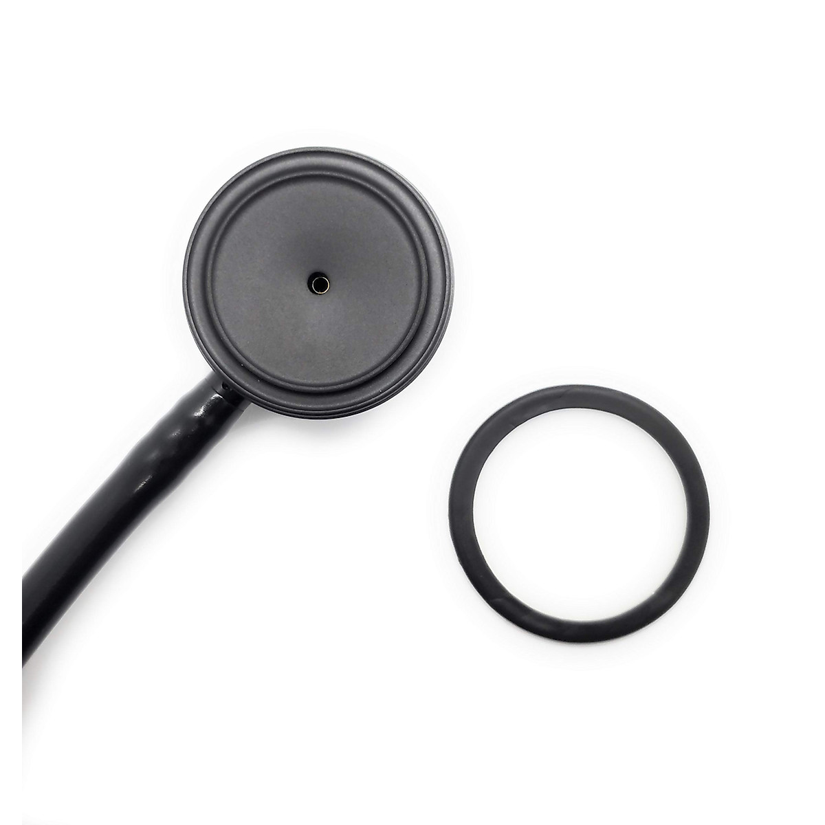 Adult Diaphragm Replacement - Fits Cardiology IV (4) Classic III (3), Classic II (2) Stethoscopes - 2 Extra Ear Pieces, Compatible with Littmann