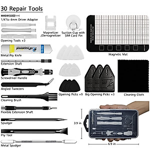 135 in 1 Precision Screwdriver Set, Computer Screwdriver Kit, Laptop Repair Tool Kit, Electronics Repair Tool Kit for PC MacBook Cell Phone iPhone Nintendo Switch PS4 Xbox Controller(Grey)