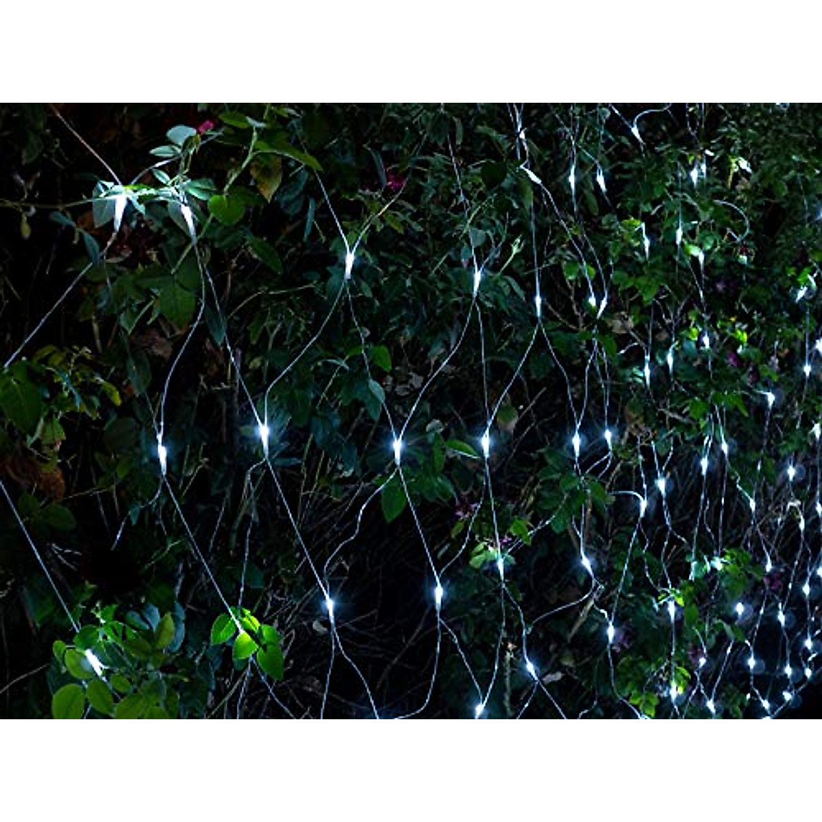 Joiedomi 300 LED Christmas Net Lights for Indoor & Outdoor Decorations, Christmas Events, Christmas Eve Night Decor, Christmas Tree, Bushes (Pure White)