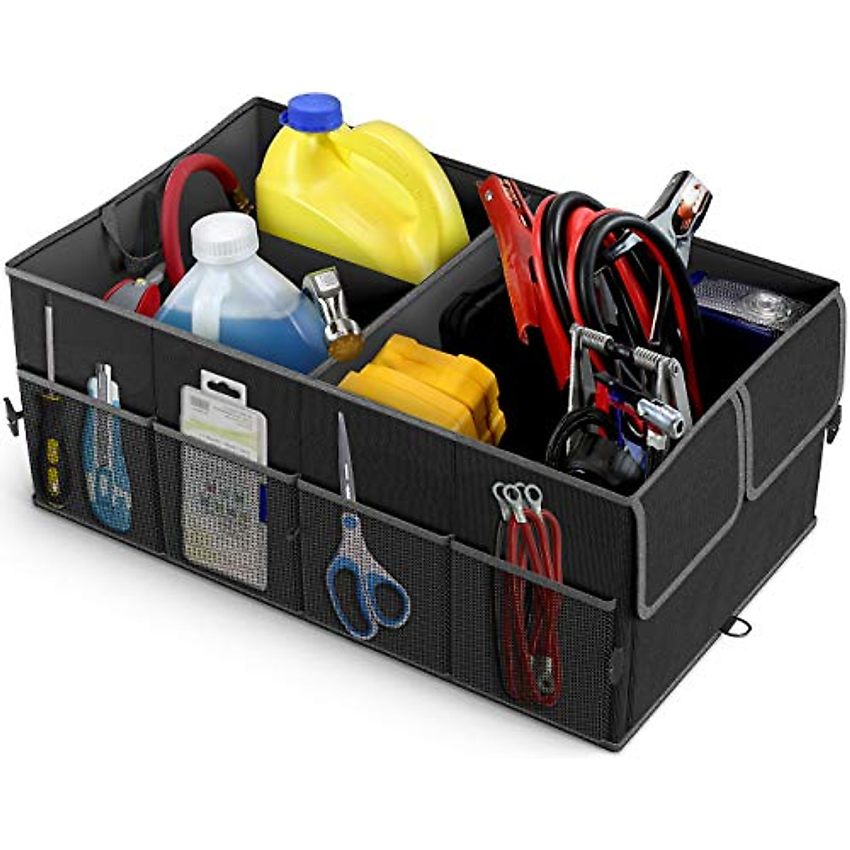 EPAuto 3-Compartment Cargo Trunk Storage Organizer