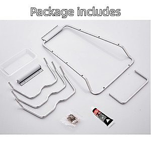 bangminda 2pcs 3 Layer Pot Lid Organizer Pot Lid Holder Cookware Storage Bracket for Cupboard Door/Wall Mounting With Catch Tray, No Drilling Required