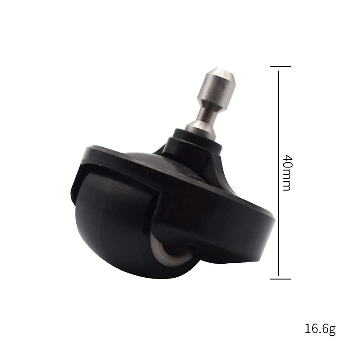 Front Caster Ball Wheel & Drive Wheel Tires Compatible with IRobot Roomba S Series S9 (9150) S9+ S9 Plus (9550) Robot Vacuum Cleaner Accessories Replacement Parts (Front Wheel& 4 Tire)