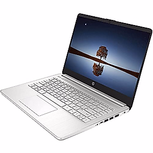 HP 2023 14" FHD IPS Laptop, Windows 11, Ryzen 3 Processor Up to 3.50GHz, 4GB Ram, 256GB SSD, Super-Fast WiFi, Dale Silver (Renewed)