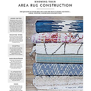 Couristan Monaco Summer Quay Indoor/Outdoor Area Rug, 3'9" x 5'5", Ivory/Light Green