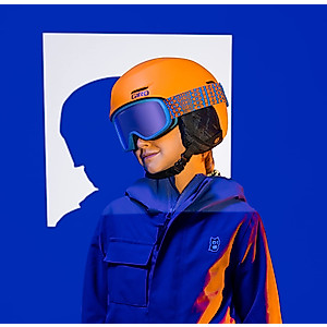 Giro Spur MIPS Kids Ski Helmet - Snowboard Helmet for Boys & Girls - Matte Bright Green - Size S (52-55.5cm)