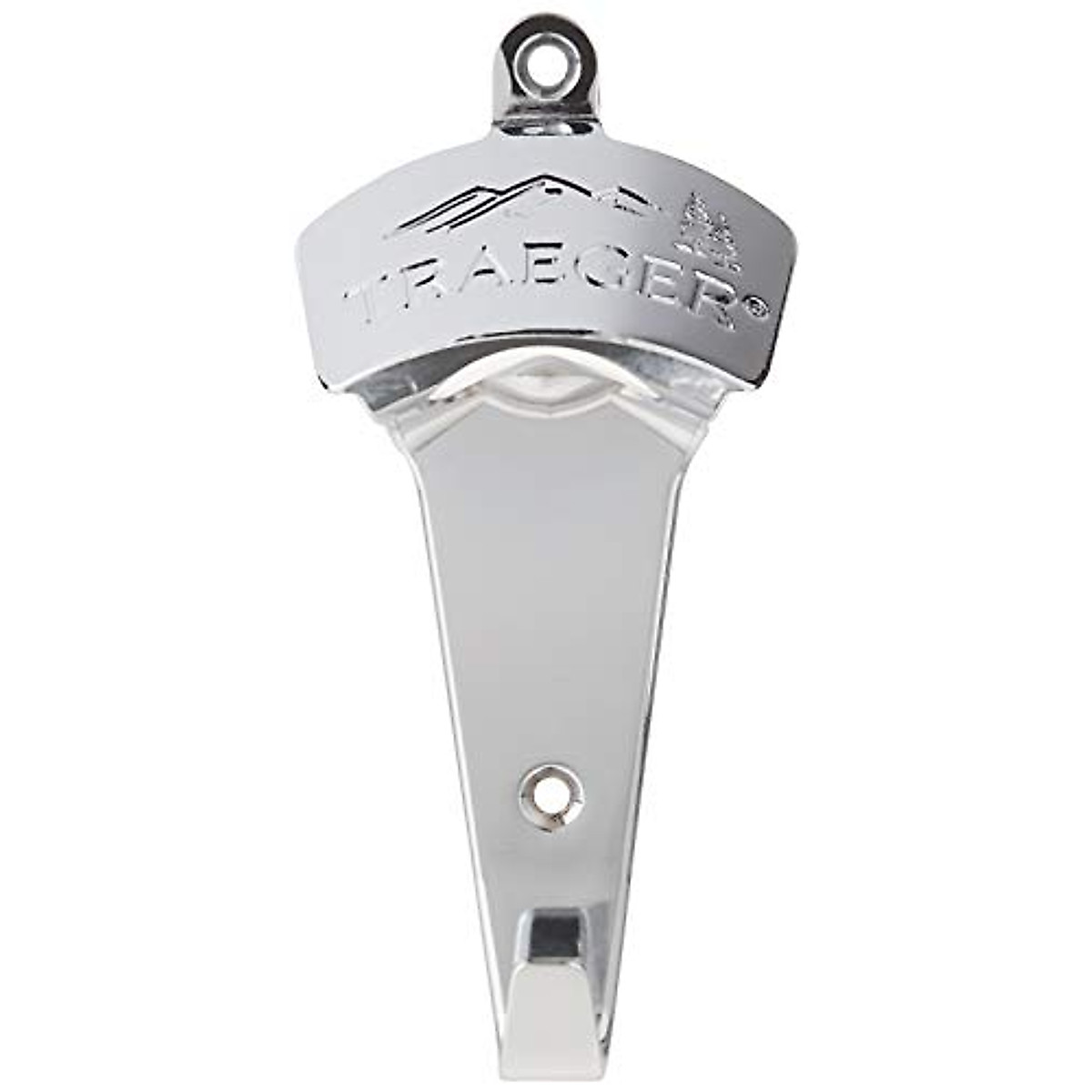 Traeger Grills 7C8525 Chrome Bottle Opener, 7.87 in X 2.36 in