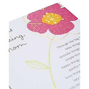 American Greetings Birthday Card for Mom (Floral, You’re Amazing)