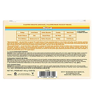 wet n wild Stitch Ohana Shadow Palette For Eye And Face